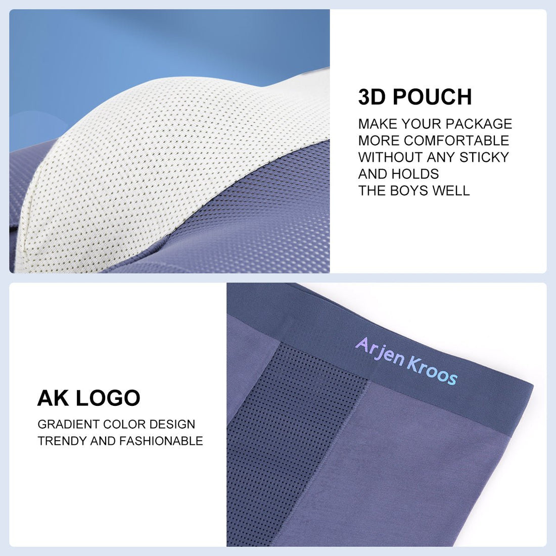 Mens Ice Silk Underwear